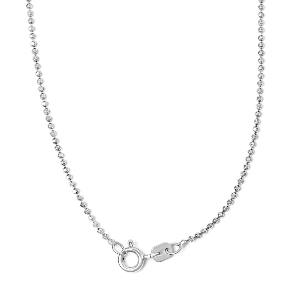 Lattarico Ball Sterling Silver Chain Necklace - JO L'ACQUA